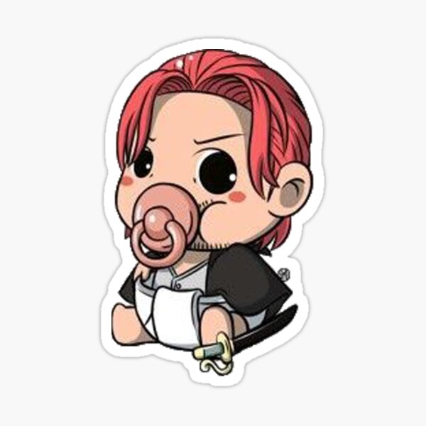 "Cute Baby One Piece Yonko Shanks , One Piece Funny Baby Yonko Shanks ...