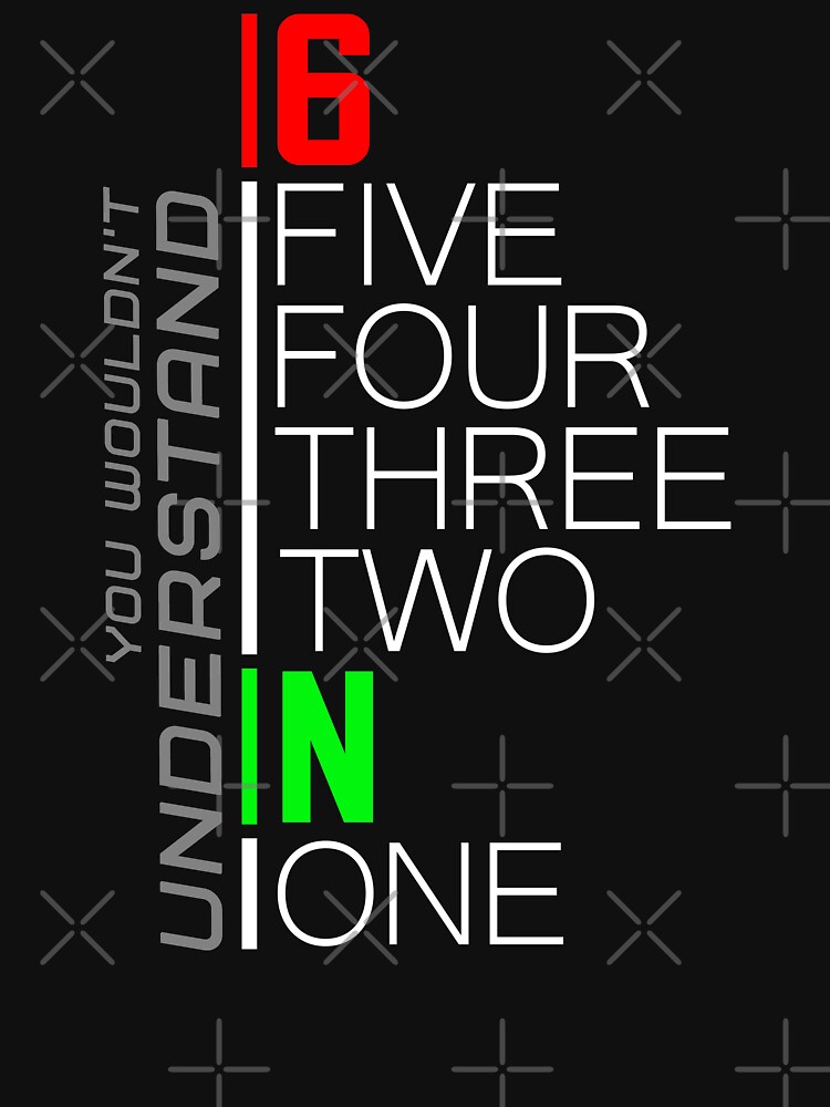 "1N23456 " T-shirt for Sale by geekone | Redbubble | motorcycle t ...