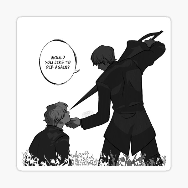 "Haise and Arima" Sticker for Sale by sirenvulture | Redbubble