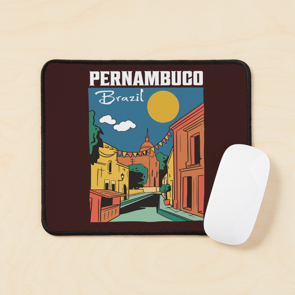 "Streets Of Pernambuco Brazil" Sticker for Sale by MrEddie10 | Redbubble