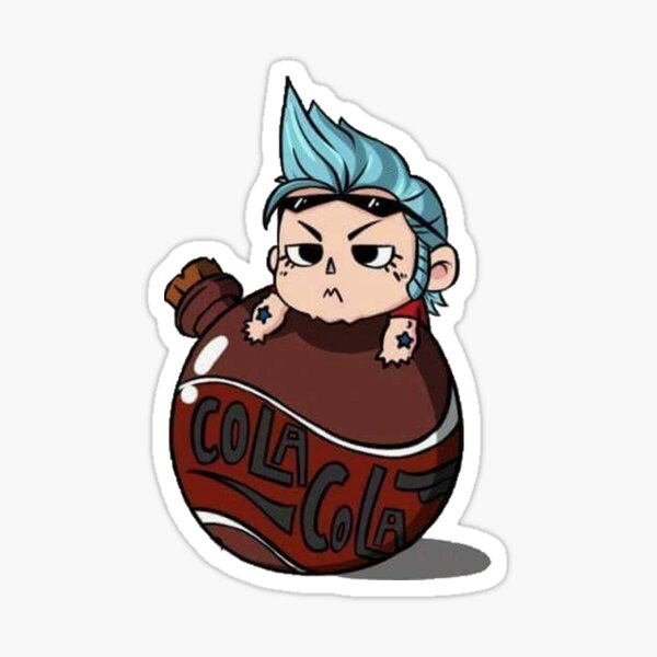 "Cute Baby One Piece Franky , One Piece Funny Baby Franky" Sticker for ...