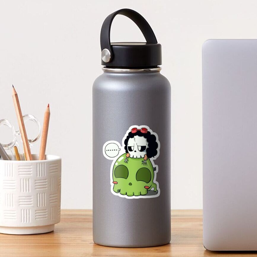 "Cute Baby One Piece Brook ,One Piece Funny Baby Brook" Sticker for ...