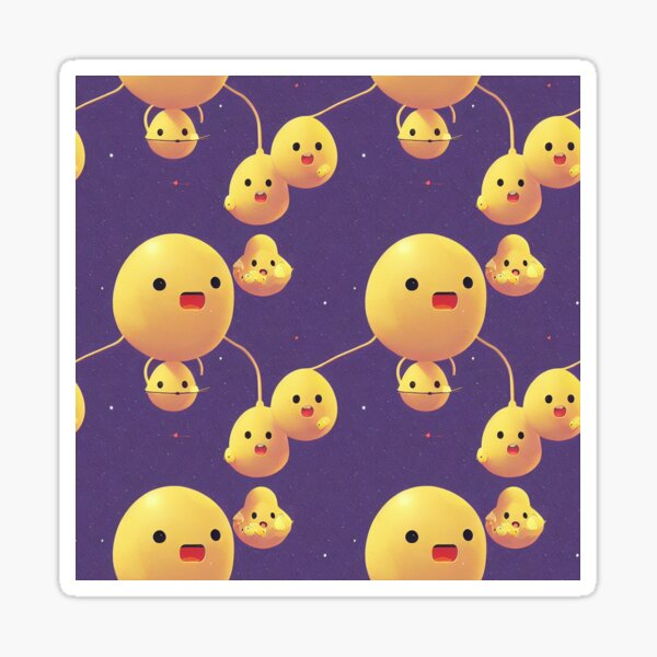"Cute Egg Character #002" Sticker for Sale by camenduru | Redbubble