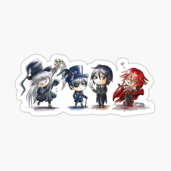 Black Butler Stickers | Redbubble