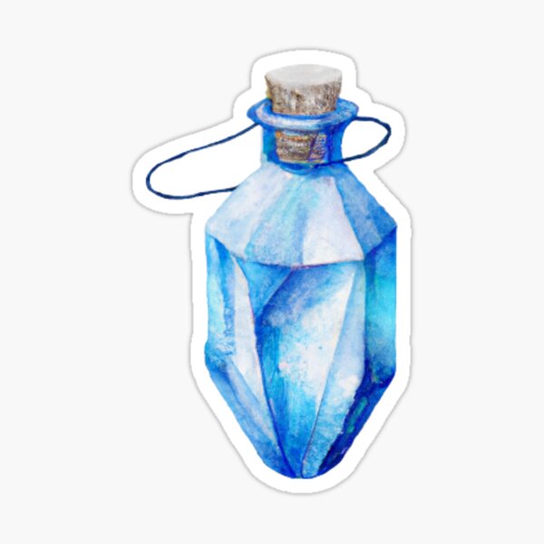 "Crystal Magic Potion" Sticker for Sale by lilyjessica | Redbubble
