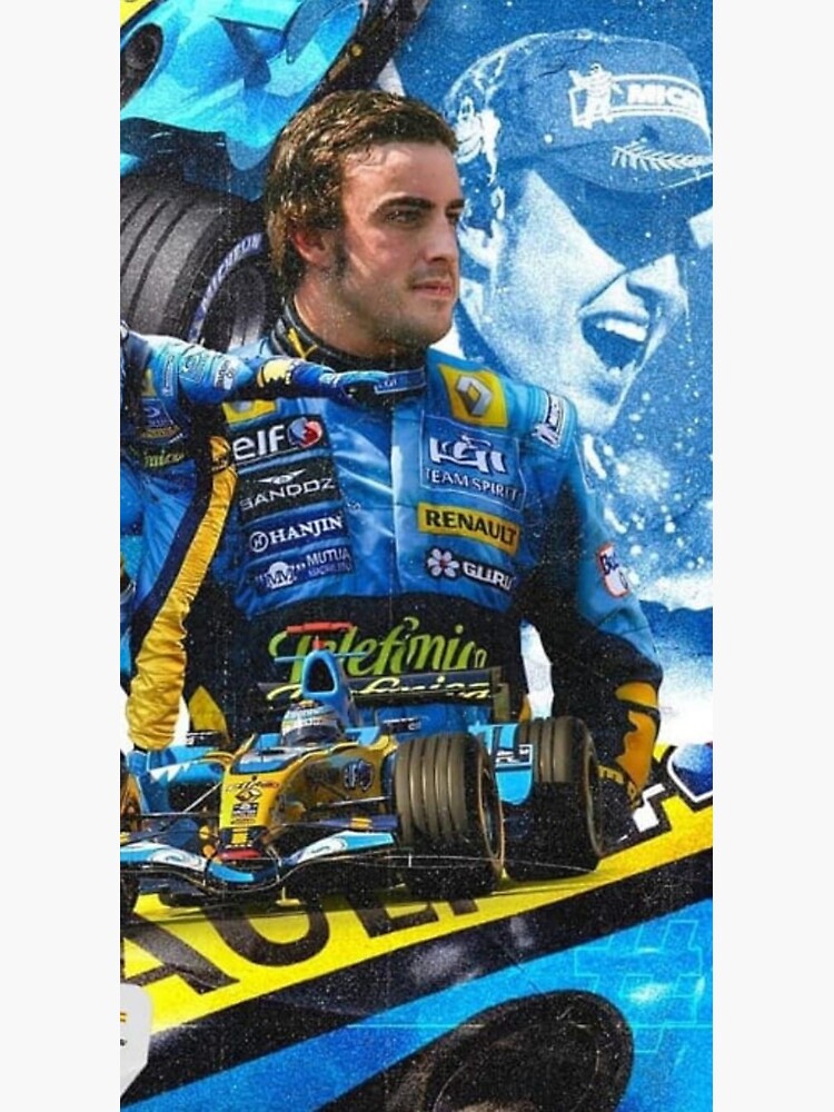 "Wallpaper Fernando Alonso Art" Sticker for Sale by IqtidarVishaka ...