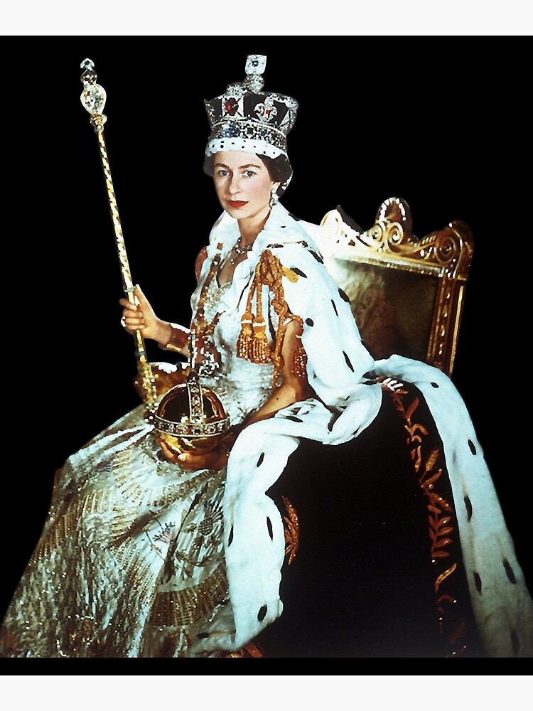 "Queen Elizabeth II - R.I.P" Poster for Sale by KaylanMarieDesi | Redbubble