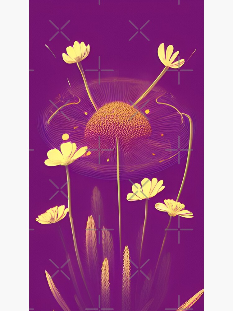 "Unic design of rare flower" Sticker for Sale by beautyfree | Redbubble