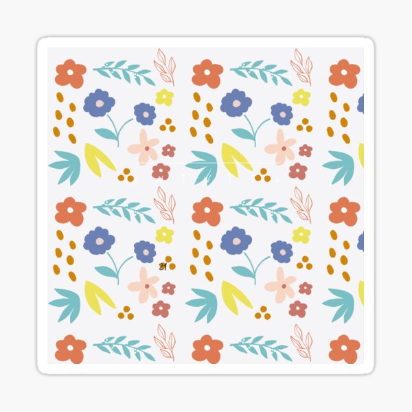 "Abstract Seamingless Patterns" Sticker for Sale by Nadya96 | Redbubble