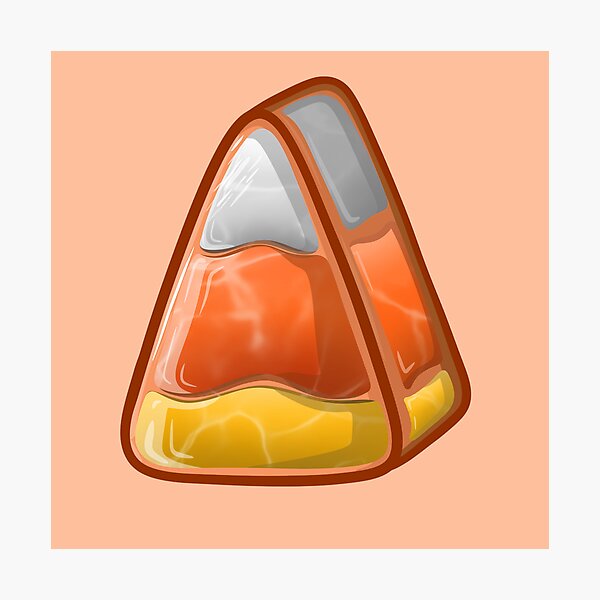 "Halloween Candy Corn Aesthetic Drink Art " Photographic Print for Sale ...