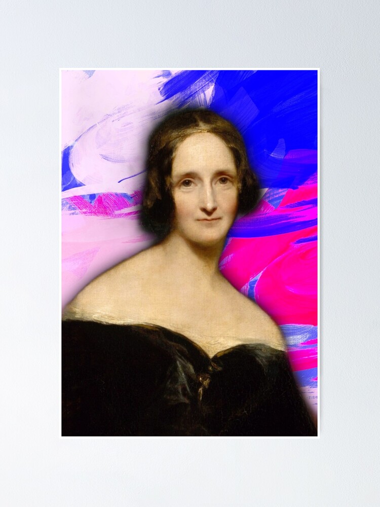 "Mary Shelley Artwork | Mary Shelley Portrait | Mary Shelley Wall Art ...