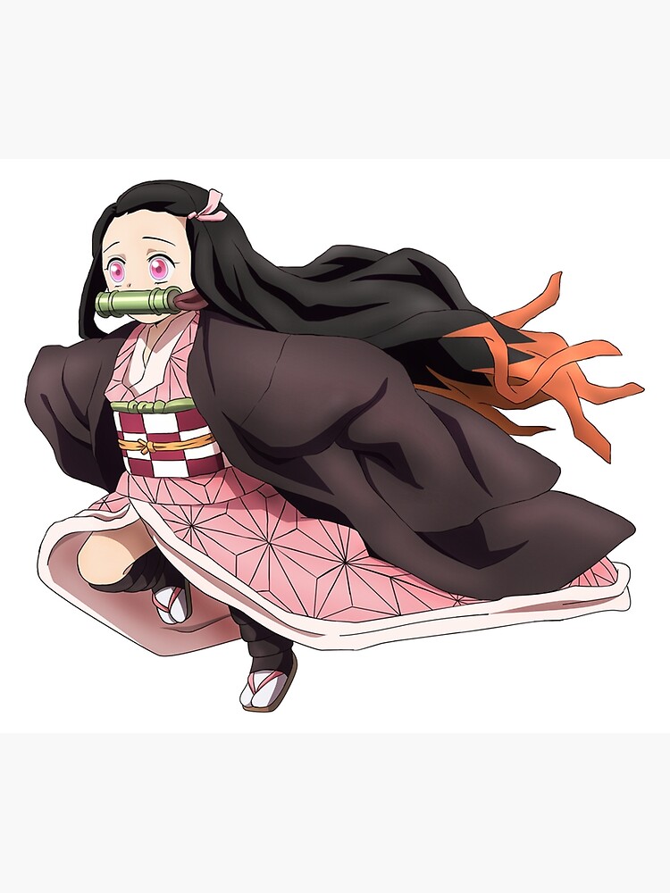 "Demon Slayer Cute Nezuko Kamado , Nezuko Kamado Cute Demon Slayer" Art ...