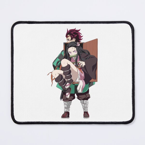 Alfombrilla de ratón «Demon Slayer Tanjiro Kamado y Nezuko Kamado ...