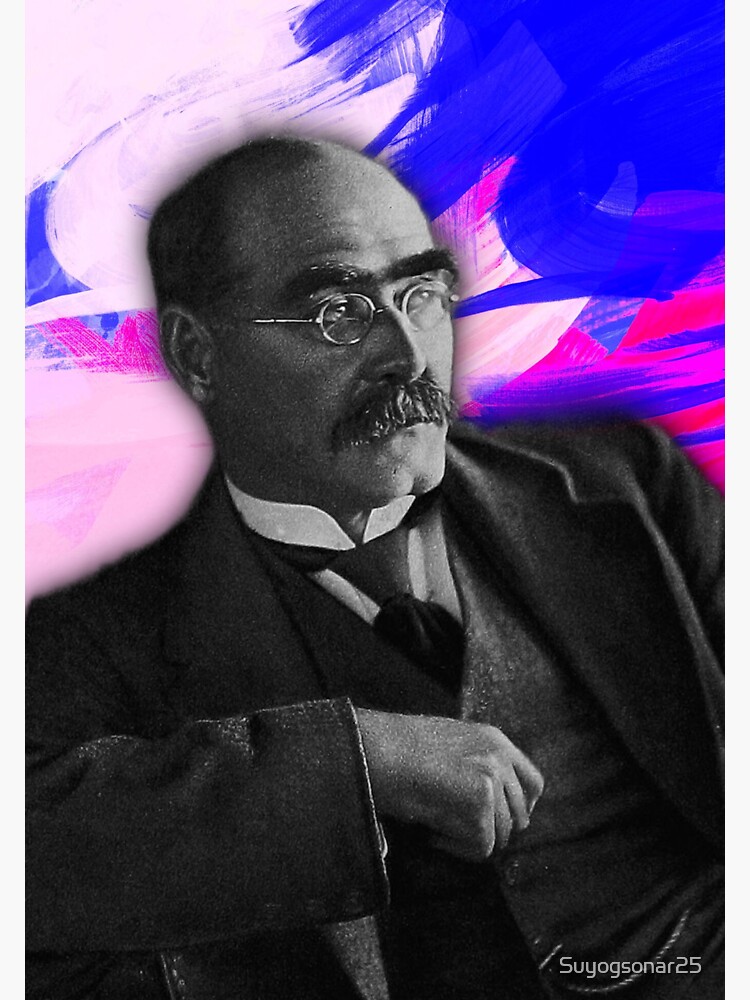 "Rudyard Kipling Artwork | Rudyard Kipling Portrait | Rudyard Kipling ...
