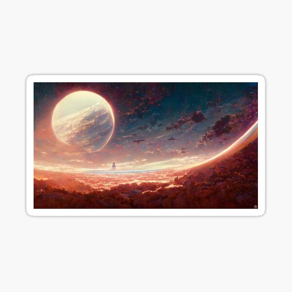 "Mantle" Sticker for Sale by RicoInStudios | Redbubble