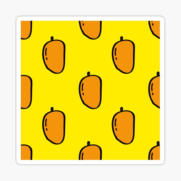 "mango" Sticker for Sale by zizimentos | Redbubble