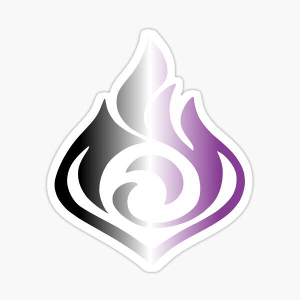 "Genshin Impact Pyro Ace Pride" Sticker for Sale by evfr | Redbubble