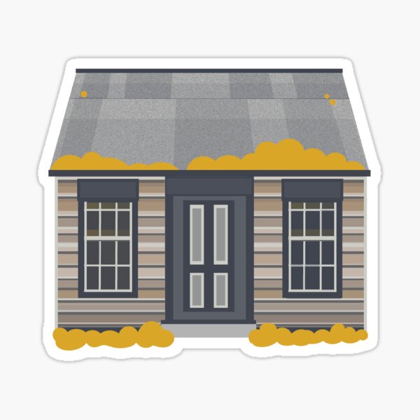 "Cute historic cottage in Arrowtown, New Zealand" Sticker for Sale by ...