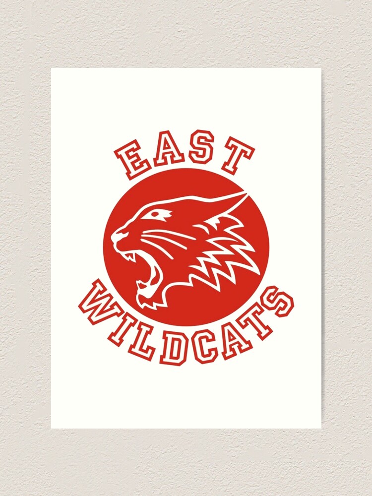East High Wildcats Logo Disney High School Musical East High Sticker