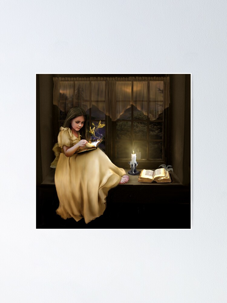 "The Magic of Books" Poster by Tammara | Redbubble