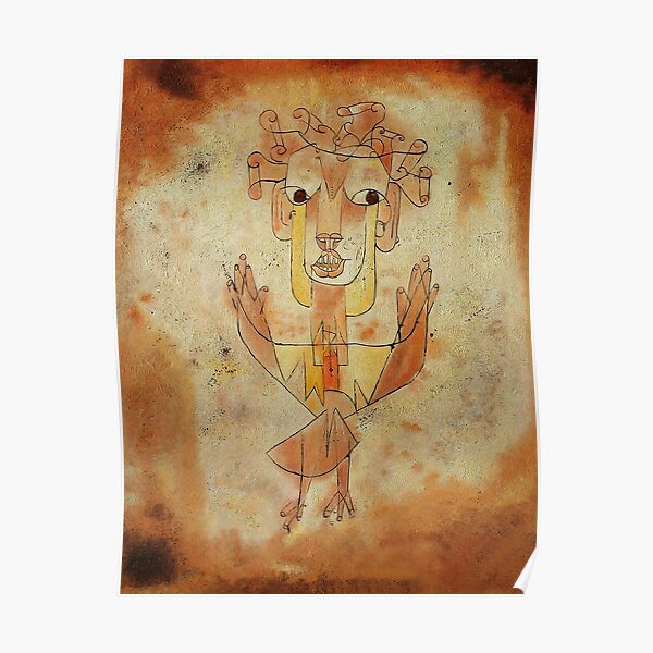 "Paul Klee Angelus Novus Neuer Engel, Paul Klee Bauhaus, Paul Klees ...