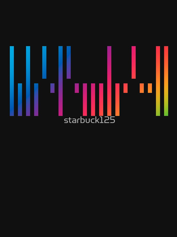 "Dark Matter - The Android Barcode | Raindow" T-shirt for Sale by ...