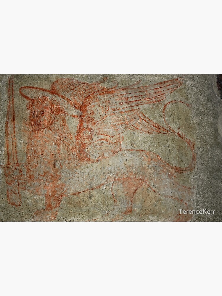 Pegatina «Símbolo de San Marcos, uno de los cuatro evangelistas» de ...