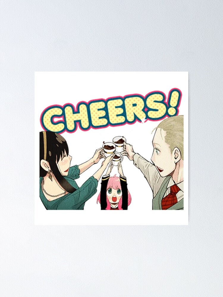 Póster «Pegatinas de la familia Spy X Funny Loid Forger Yor Forger Anya ...