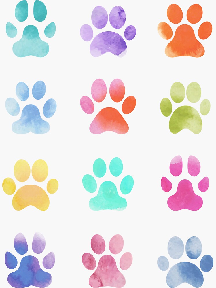 Dog paw print paint - turkress