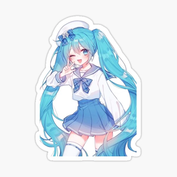 "hatsune miku CV01" Sticker for Sale by Otaku-Area | Redbubble