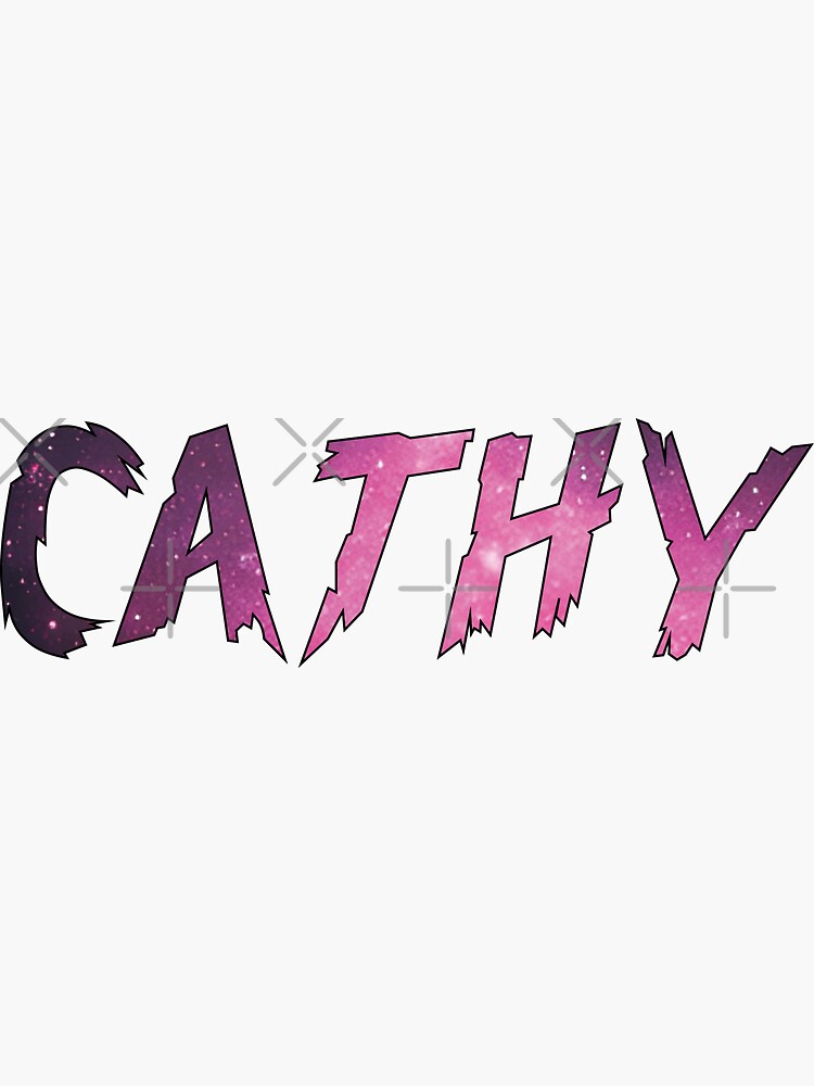 "CATHY Name IV - My name is CATHY - typography name - Galaxy Vibe ...