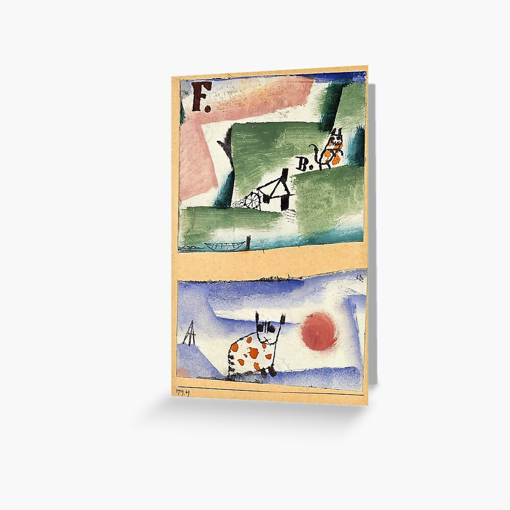 "Paul Klee most famous paintings ,Paul Klee Tomcat’s Turf (1919) , Paul ...
