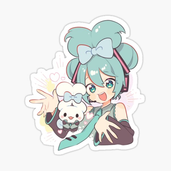 "Hatsune Miku CV01" Sticker for Sale by Otaku-Area | Redbubble