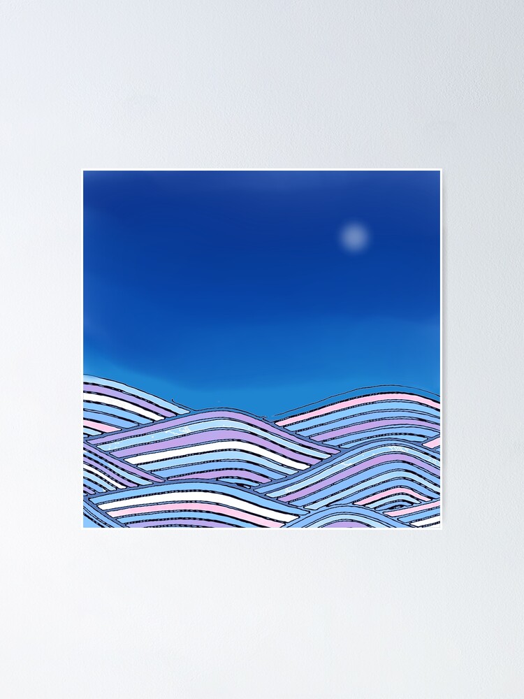 "transgender ocean with an adorable boat" Poster for Sale by rmgee573 ...