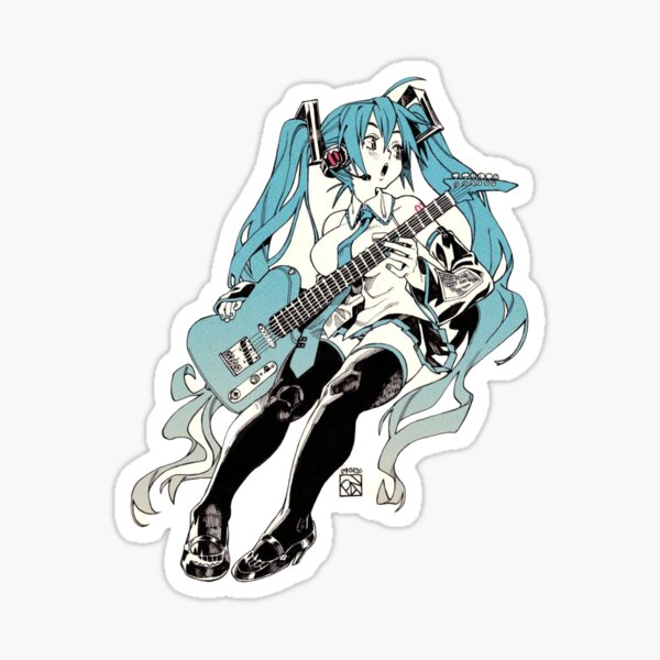 "Hatsune Miku CV01" Sticker for Sale by Otaku-Area | Redbubble