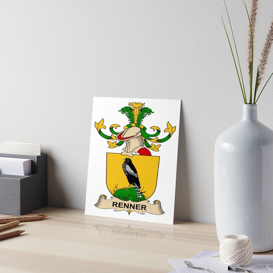 "Renner" Art Board Print by HaroldHeraldry | Redbubble