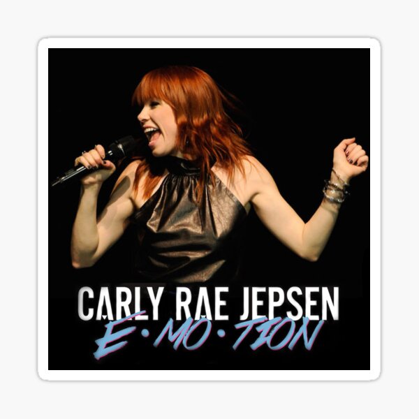 "Emotion Tour Carly Rae Logo For Band Jepsen" Sticker for Sale by ...