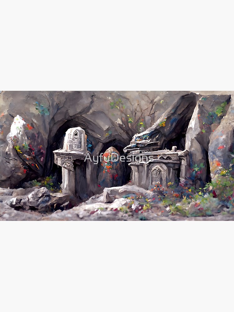 "Dwarven Gate of Narnduhn | Fantasy Dwarven Artwork | Fantasy Landscape ...