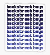 Backstreet Boys: Stickers | Redbubble