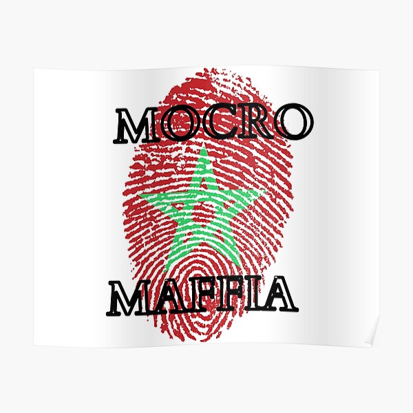 "MOCRO MAFFIA" Poster for Sale by celew | Redbubble