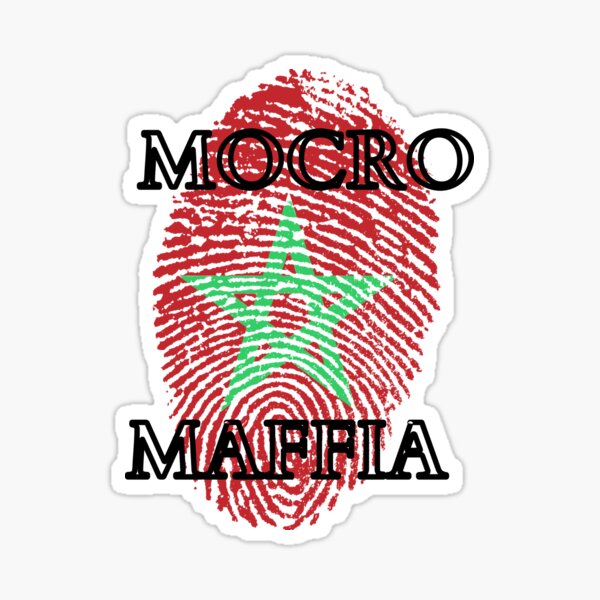 "MOCRO MAFFIA" Sticker by celew | Redbubble