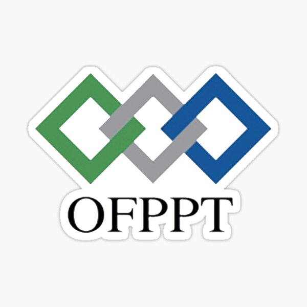"ofppt product" Sticker for Sale by Ayoubelbahja | Redbubble