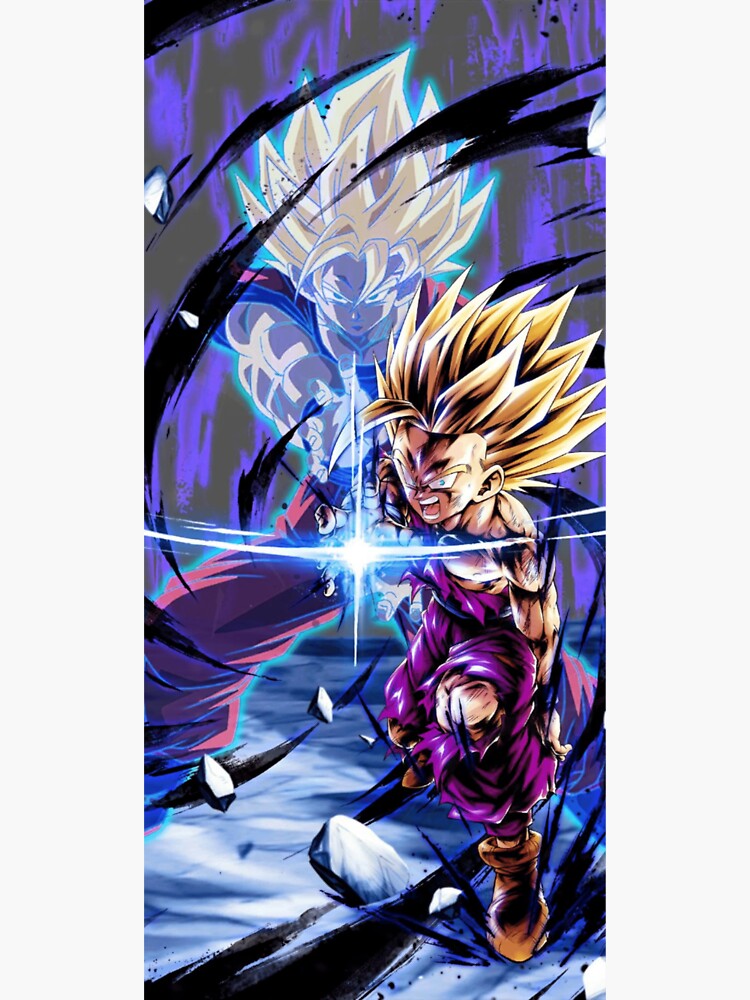 "Gohan ssj2" Sticker for Sale by ZORO-DESIGN | Redbubble