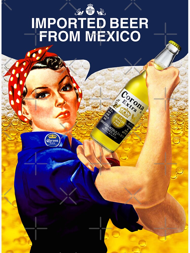 "The Blue of "Imported"" Sticker for Sale by christsnandez | Redbubble