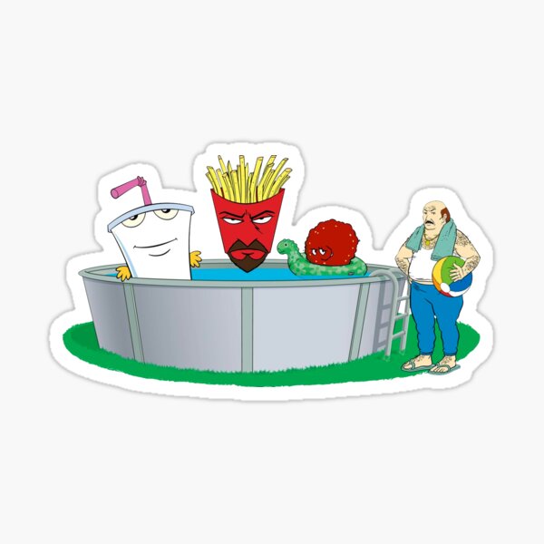 Aqua Teen Hunger Force Stickers | Redbubble