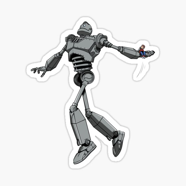 "Iron Giant" Sticker for Sale by Iron-Giant | Redbubble