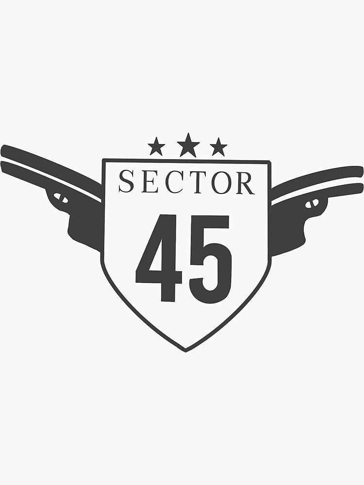 "Sector 45 Shatter Me" Sticker for Sale by lunarrcreations | Redbubble