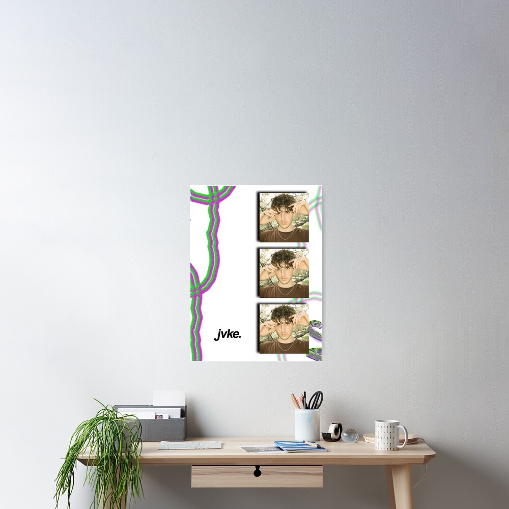 "Jvke poster" Poster for Sale by akshatminim | Redbubble