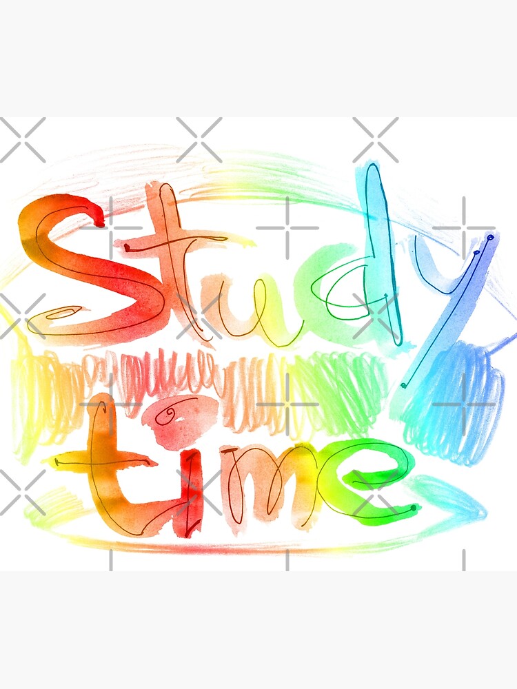 "Study words | study words lettering" Poster for Sale by lausn | Redbubble