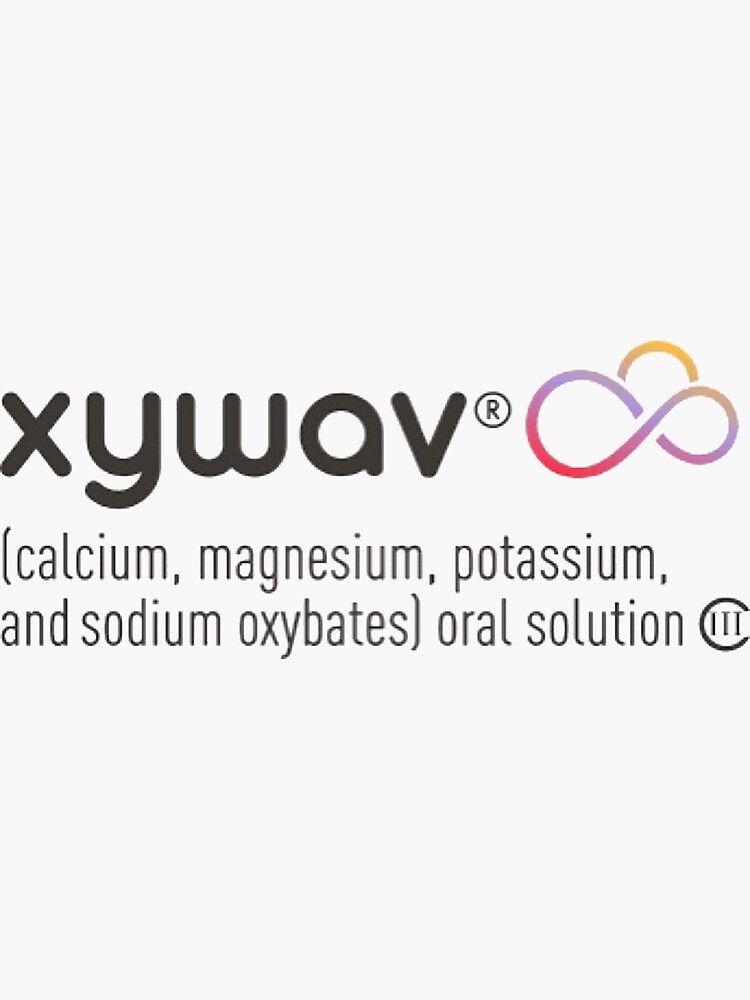 "Xywav" Sticker for Sale by Jillyjucie | Redbubble